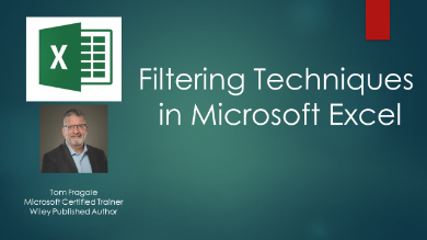 Filtering Your Data in Microsoft Excel | CPDFormula by learnformula